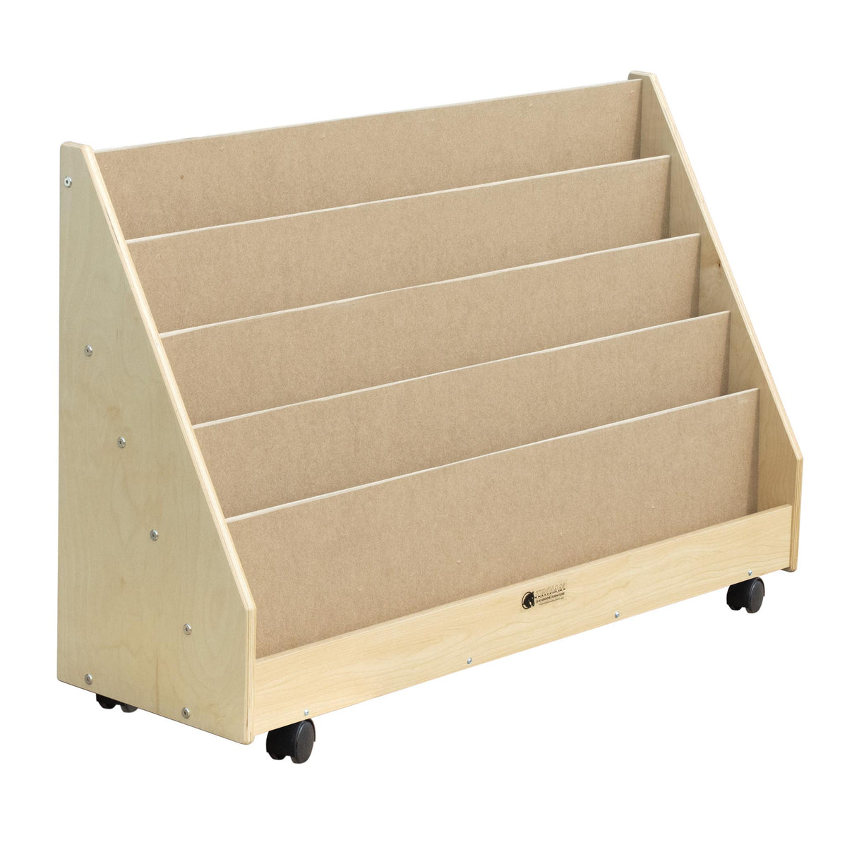 Book Rack with 5 Shelves (S321) – Trojan Classroom Furniture