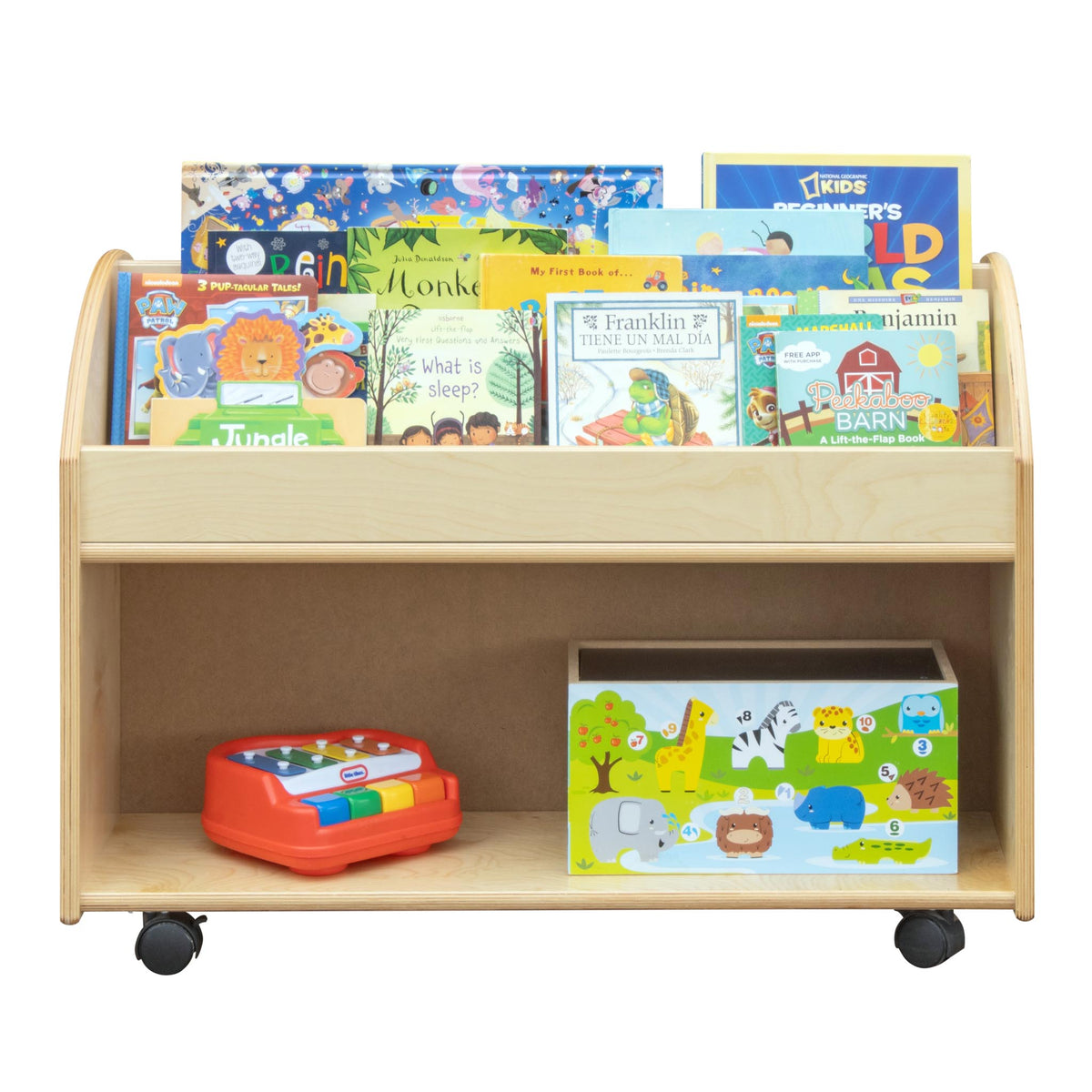 Double Sided Book Centre/Cart (S325) – Trojan Classroom Furniture