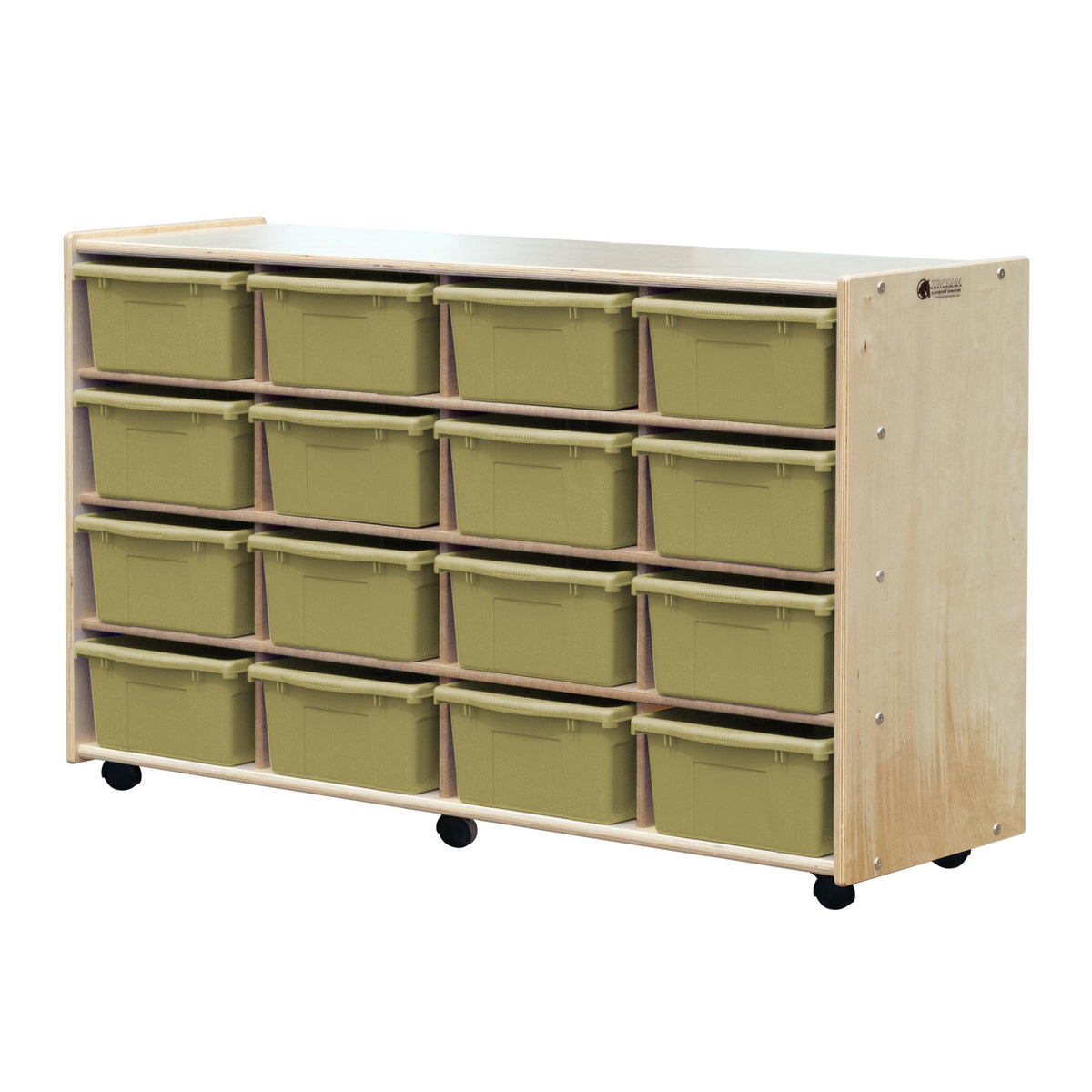 16 Large Bin Cubby Storage Unit (S382-16) – Trojan Classroom Furniture
