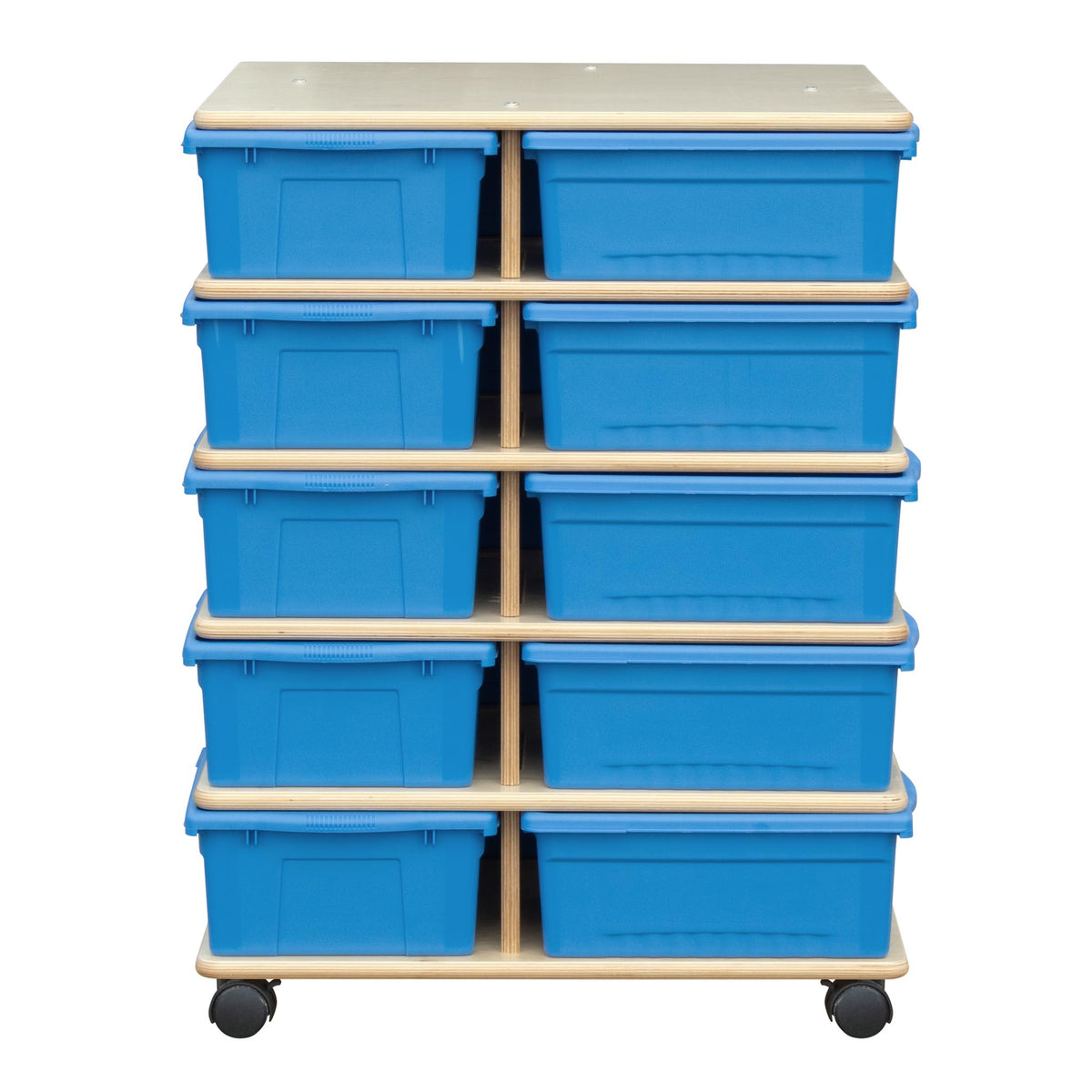 4 Sided Large Bin Storage Towers (for 20 Bins) – Trojan Classroom Furniture